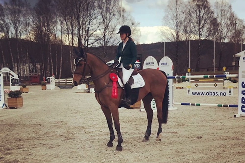 Rebecca Hallberg Fischer GP-tvåa i Norge - Ridsport