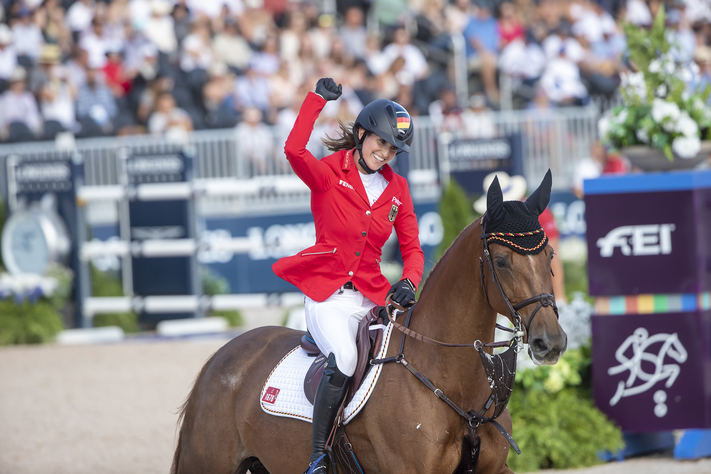 Simone Blum höll i det till guld – Fredrik Jönsson åtta - Ridsport